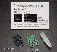 Green O-Ring Replacement Kit for Cavitron Inserts (Pk/12 & 1 Tool)