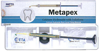 Metapex Calcium Hydroxide with Iodoform 2.2gm syringe+20 tips