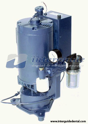 Dental Vacuum Pump: 2 HP, Cartridge, 230V (Apollo)