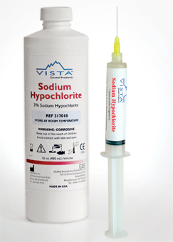 Sodium Hypochlorite 3cc Prefilled Syringes Pk/10 - no more than 6%