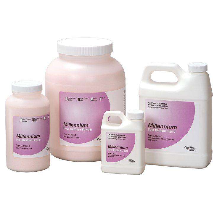 Millennium Pour Acrylic 1lb Pwd Only Clear