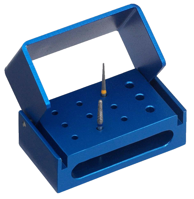 MINI BUR STAND (TYPE C BLUE)