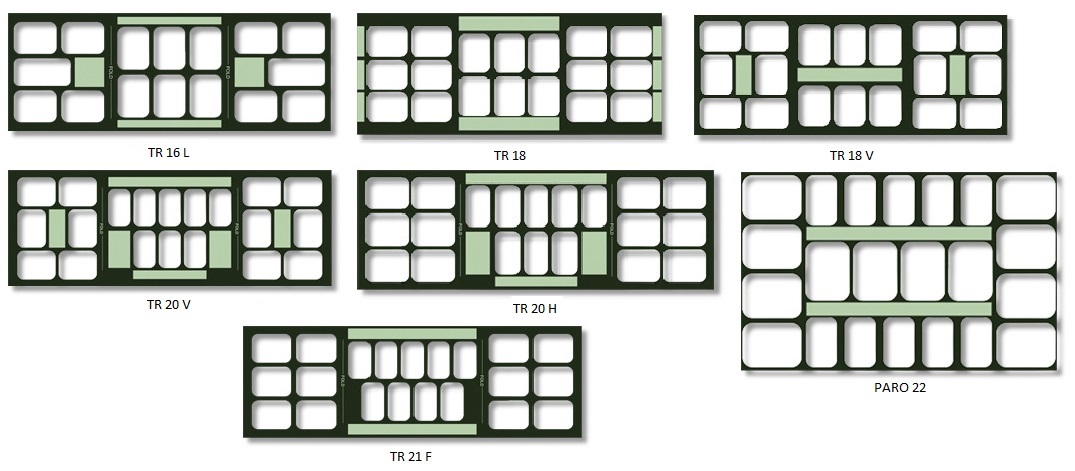 TrollMount #TR 18, FMX series with 4 horizontal biewings, 18 size #2 ...