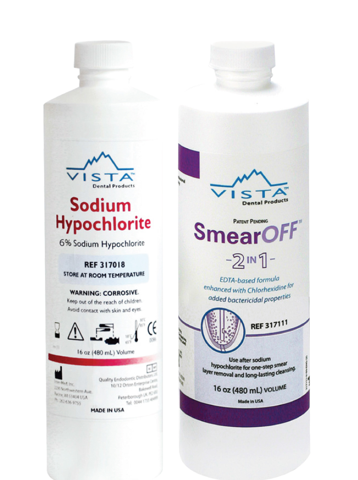 Irrigation Promo Pack, Includes (1) 16oz SmearOFF & (1) 16oz 6% NaOCl