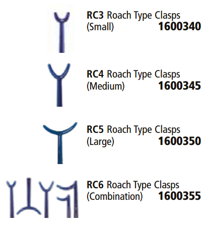 Roach Type Clasps RC3, Small